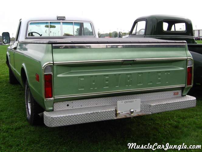 1972 Chevrolet Custom Deluxe Pickup Rear